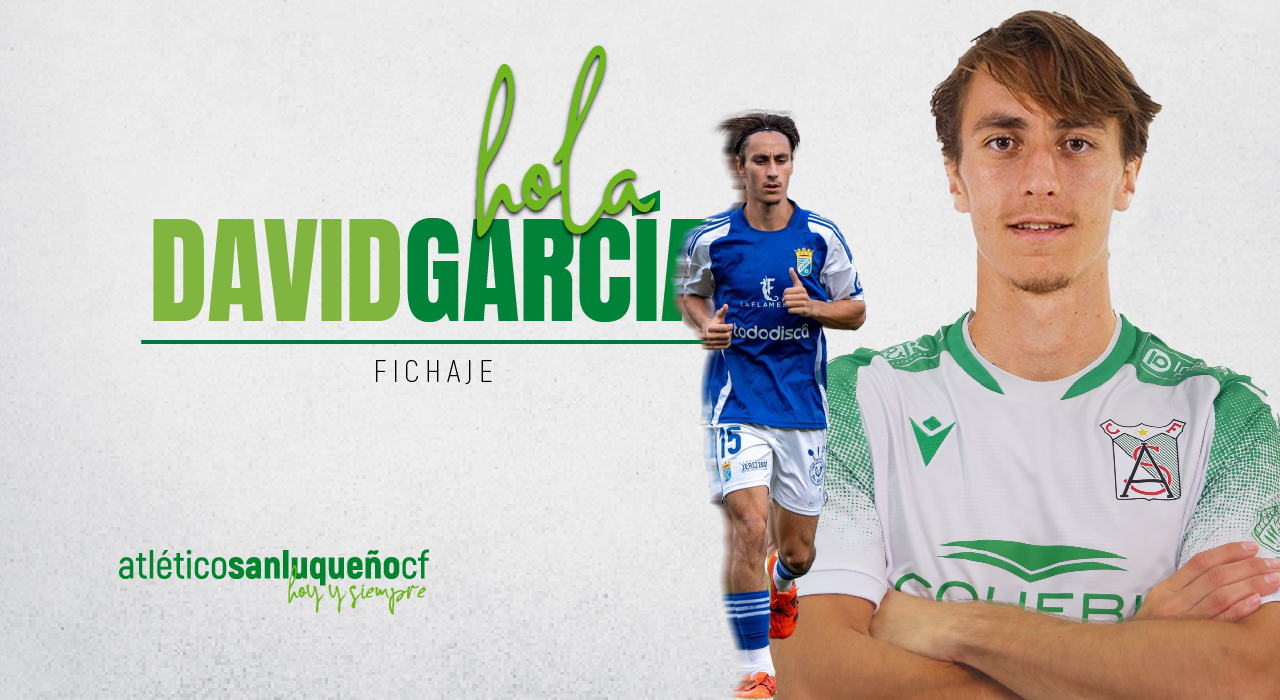 David García nuevo jugador del Atlético Sanluqueño CF - Atlético ...